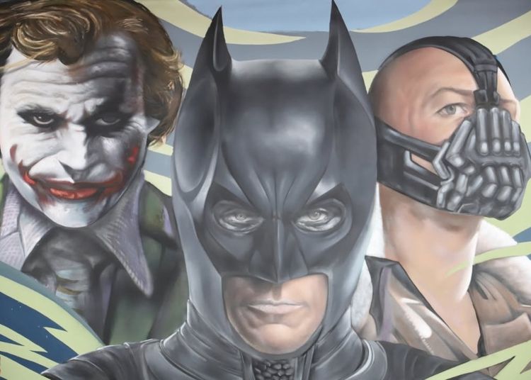 Batman toma León: el mural que reúne al Guasón y más íconos del ...